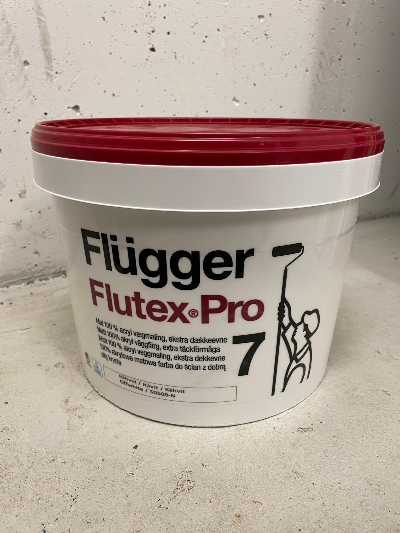 Flügger Flutex Pro 7 Vattentät färg 10 liter | Blocket