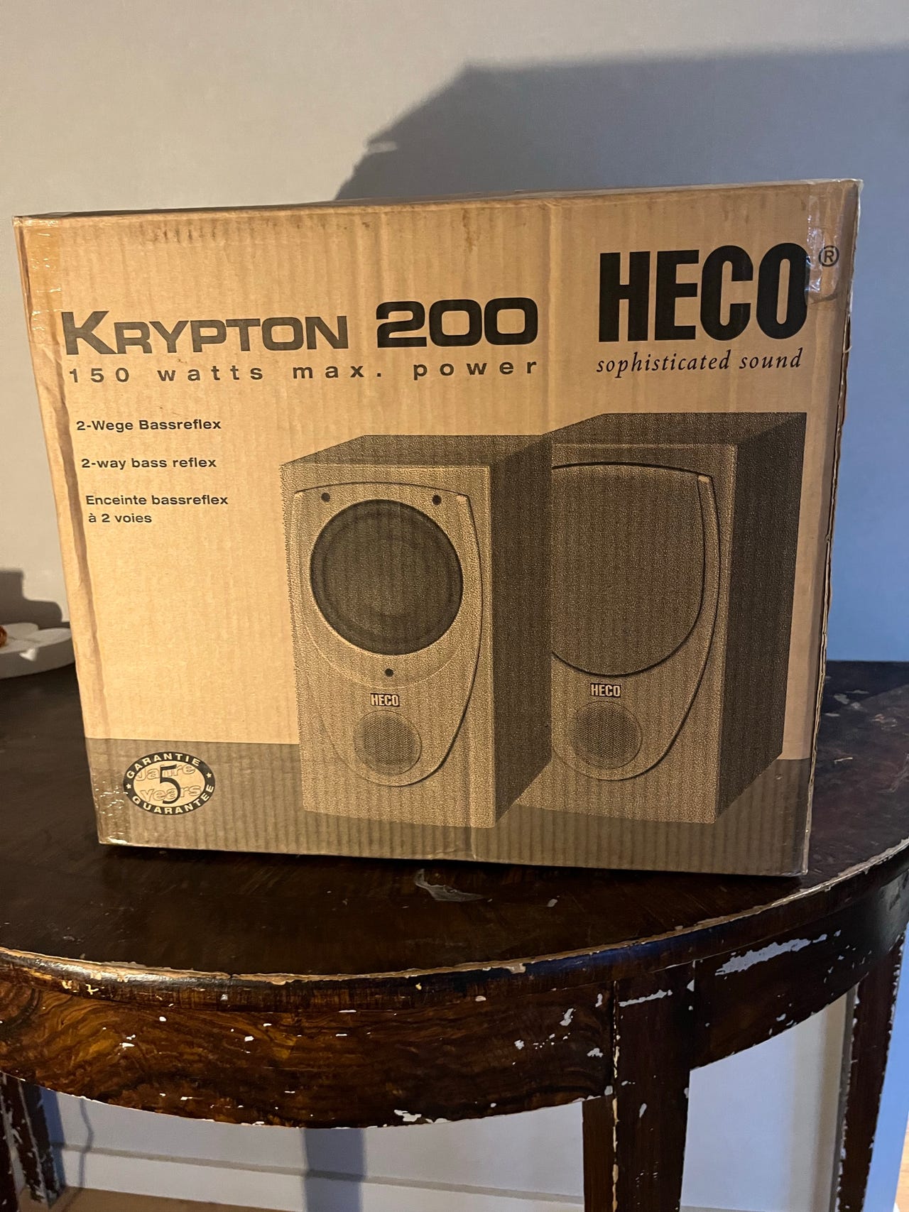 Helt nya Heco Krypton 200 stativhögtalare | Blocket