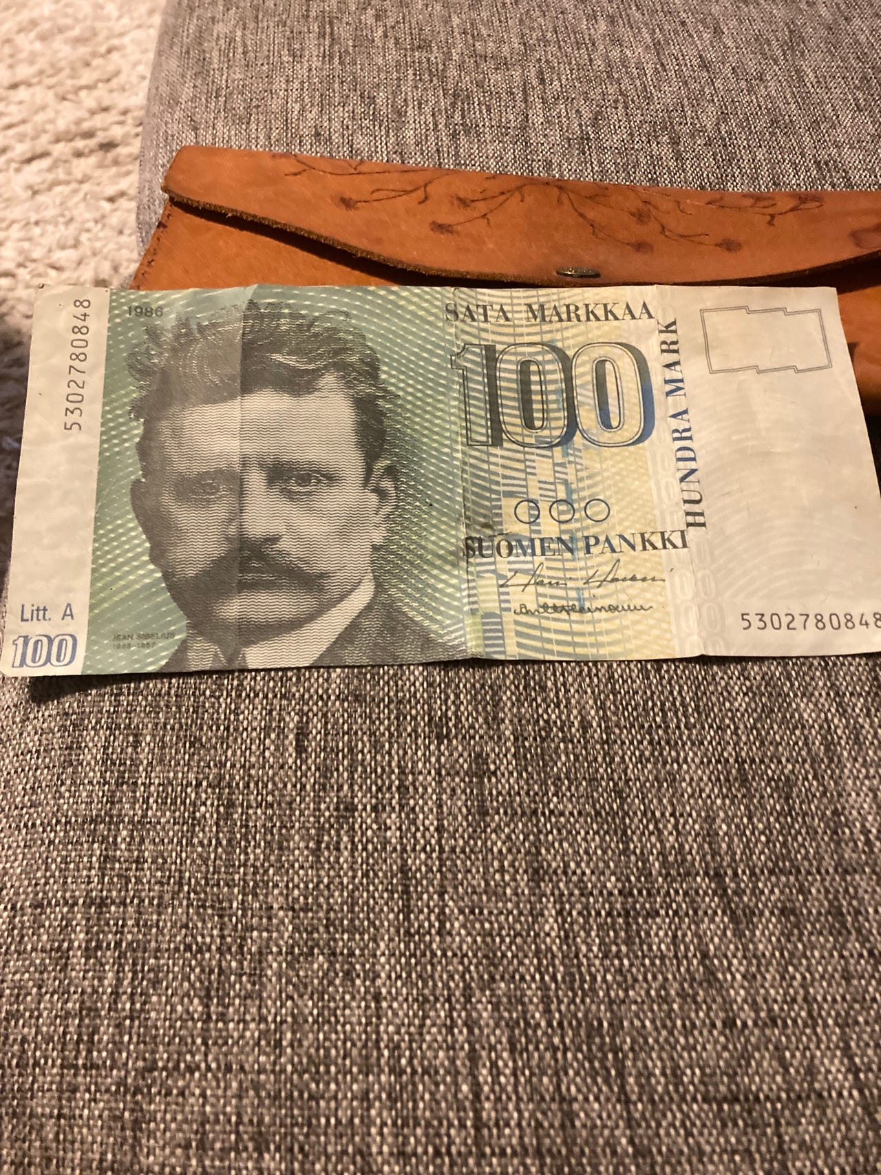 Finland 100 Markkaa sedel 1986 | Blocket