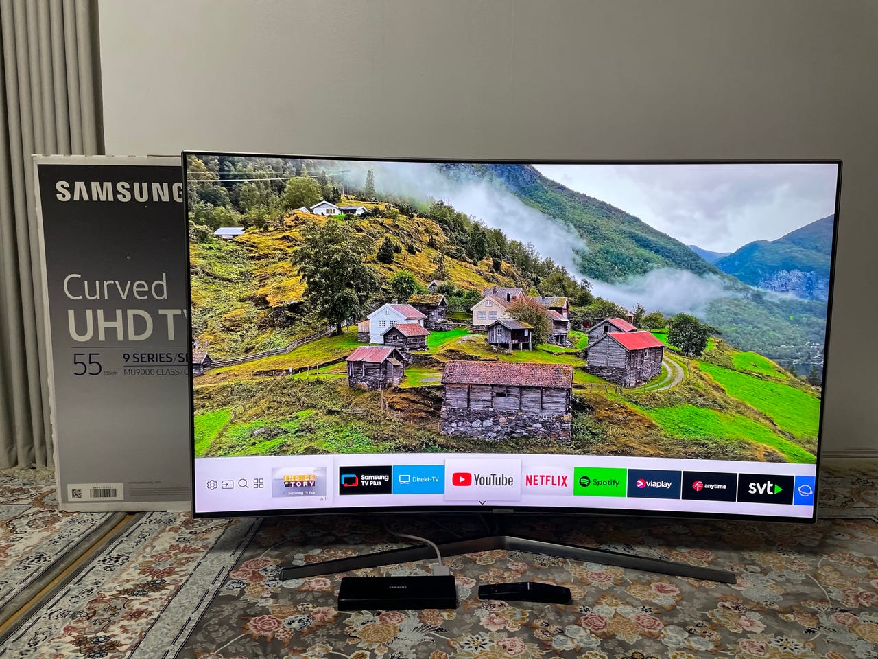 SAMSUNG CURVED 55” 9 SERIE UHD SMART TV | Blocket