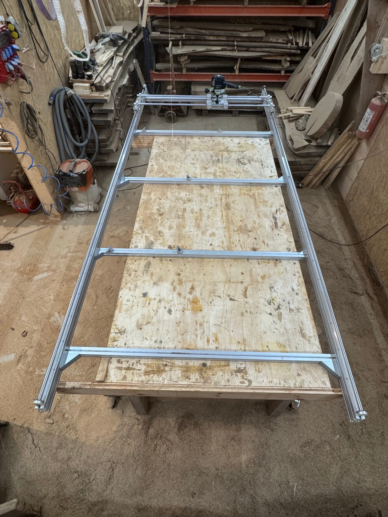 Router sled/ Handöverfräs släde | Blocket