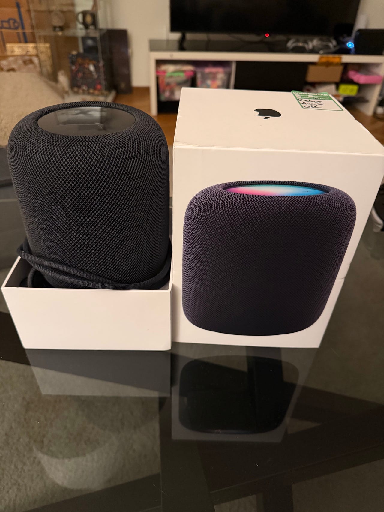 Apple HomePod smart högtalare svart | Blocket
