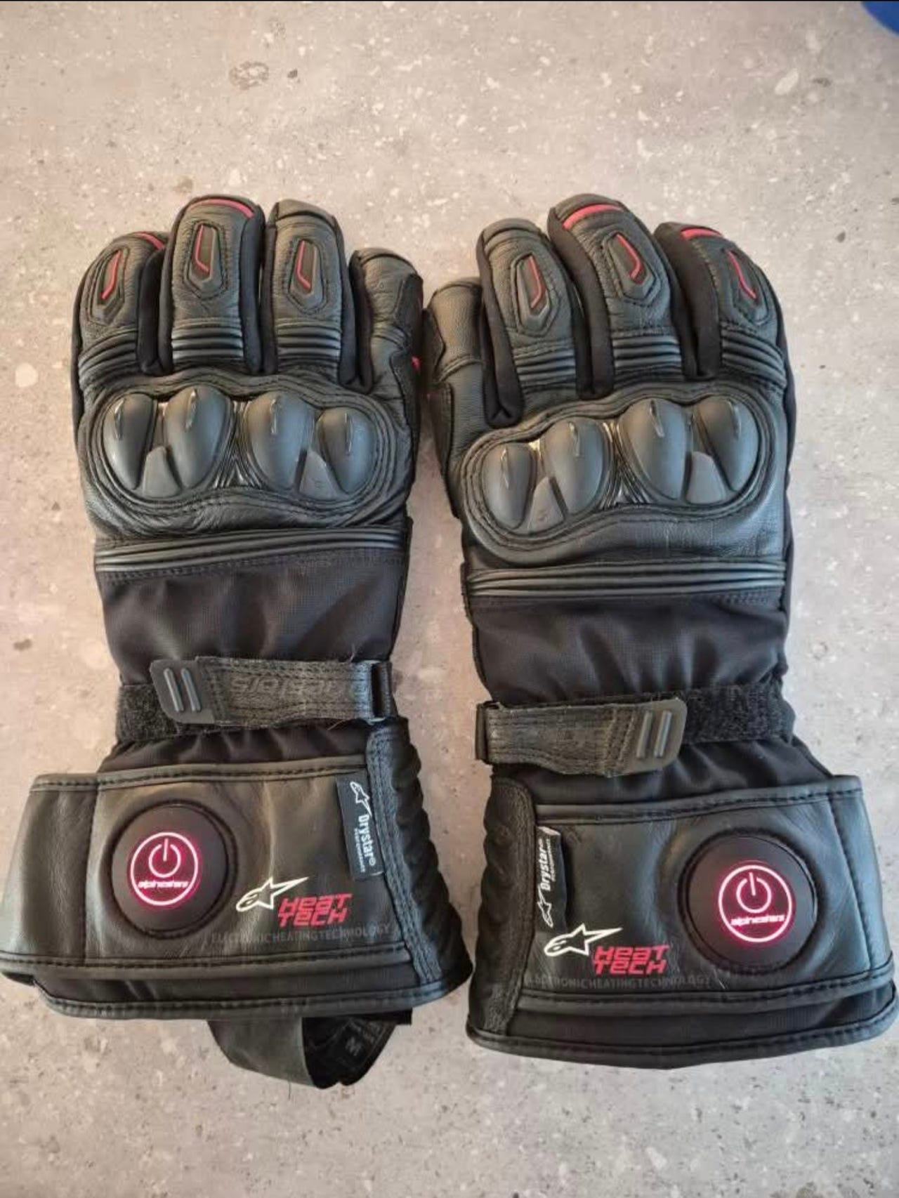Alpinestars HT-7 Heat Tech Drystar uppvärmda mc Handskar | Blocket