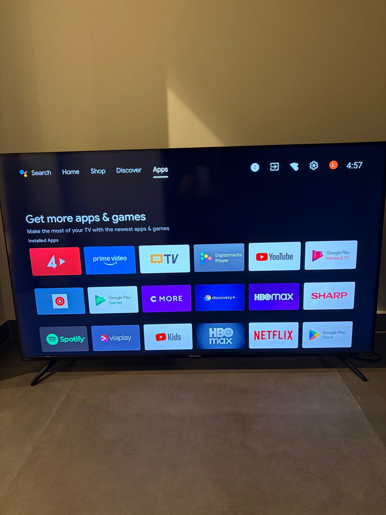 55” SMART TV 4K - SHARP | Blocket