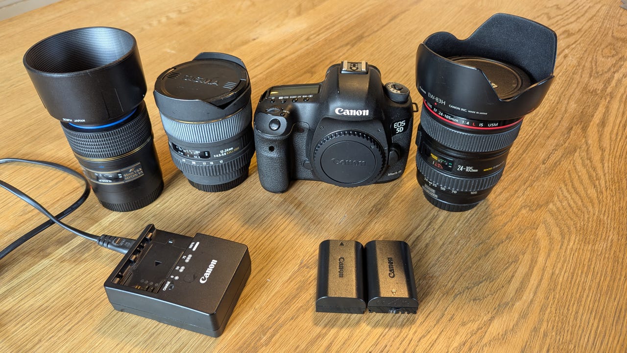 Kamerapaket - Canon EOS 5D Mark III + 3 Objektiv | Blocket