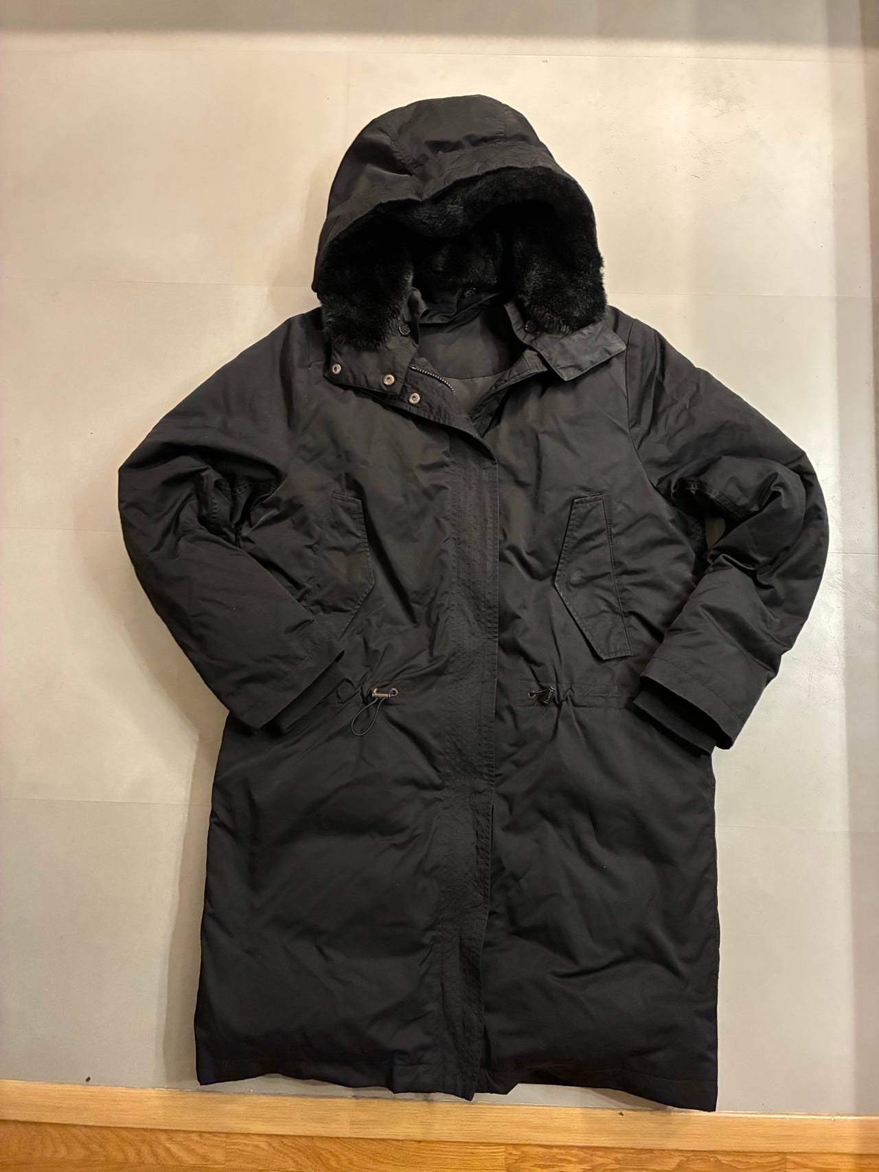 Acne Studios New Powder Parkas svart nylon dam storlek 34 | Blocket