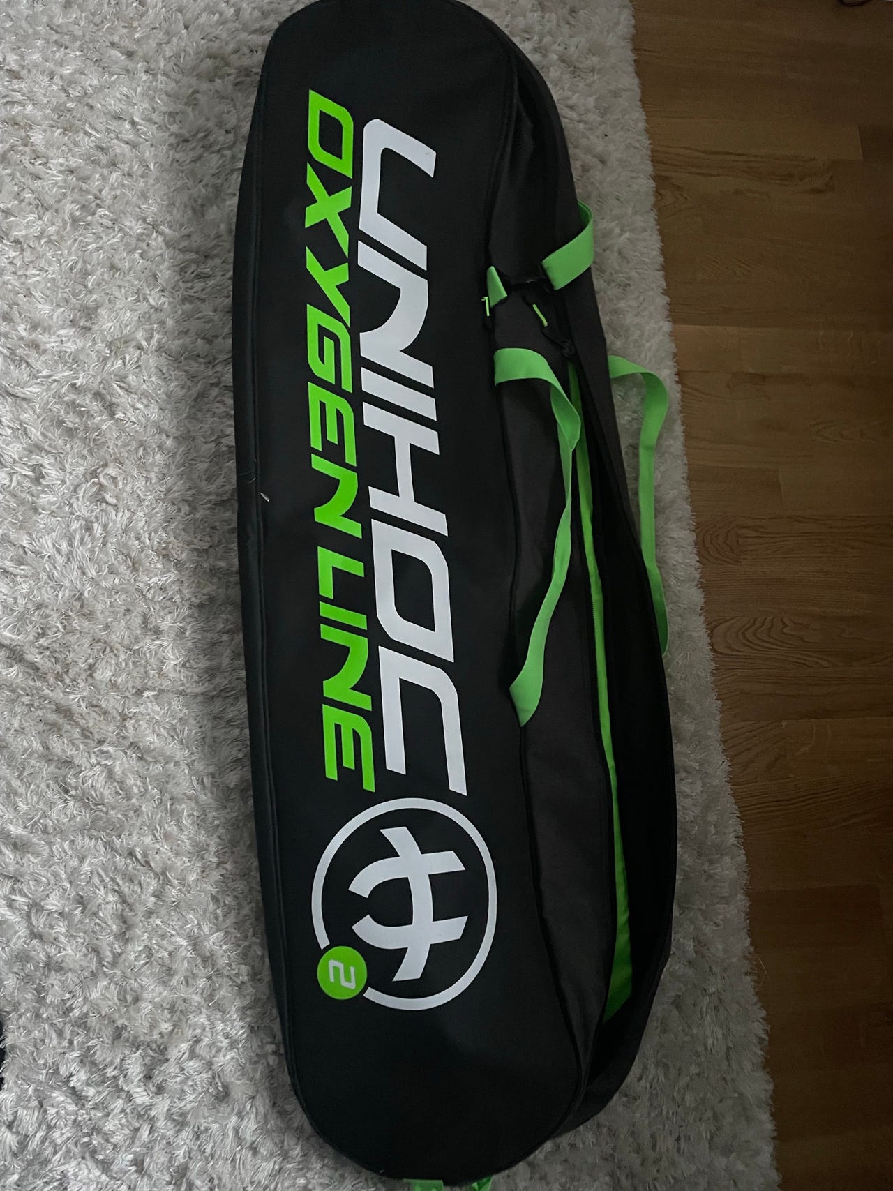 Unihoc Oxygen Line Klubbag Svart och Grön | Blocket