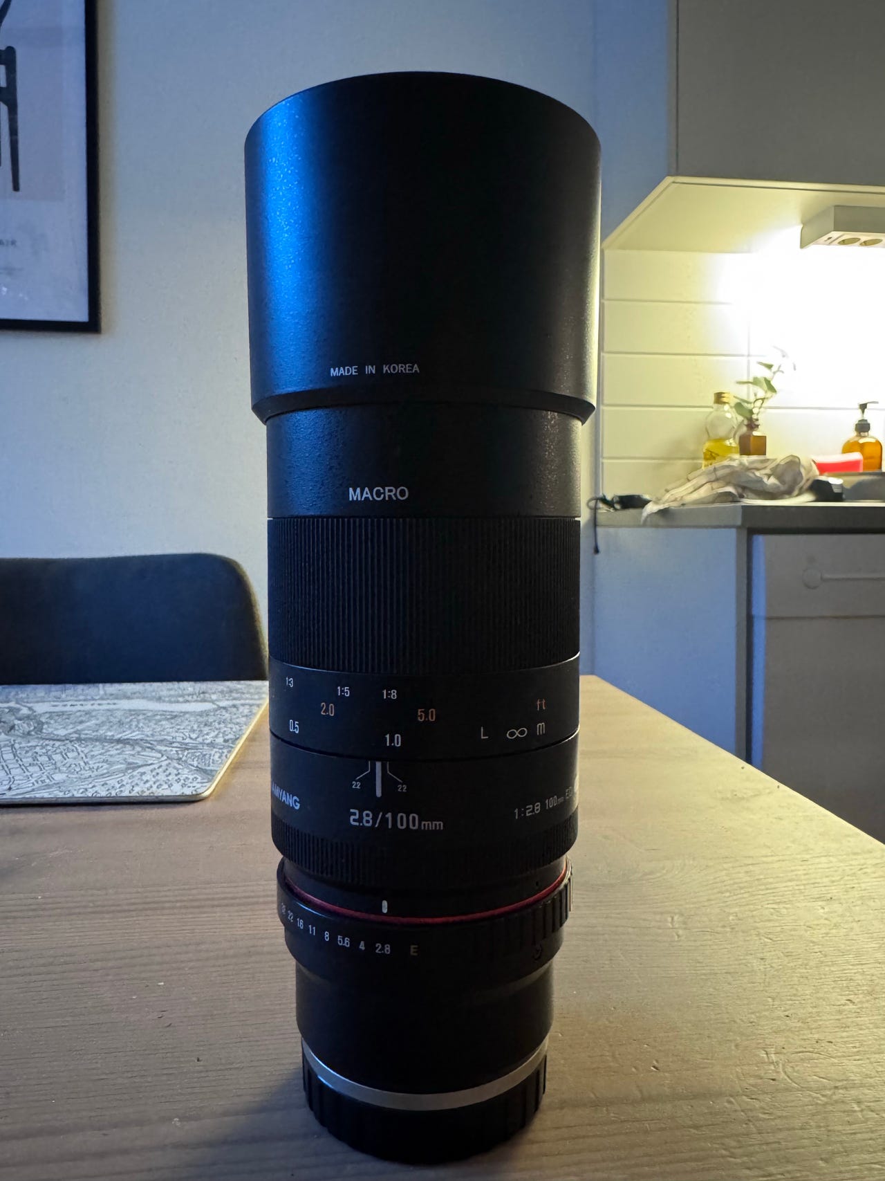 Samyang MF 100mm f/2,8 ED UMC Macro för Sony E-fattning (fullformat ...