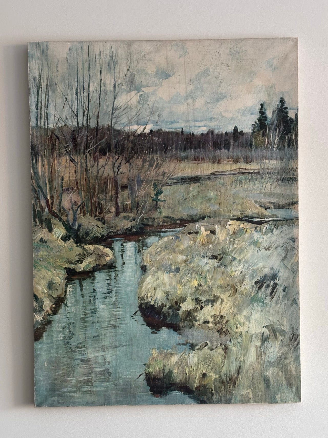 Tavla ”Early Spring” | Blocket