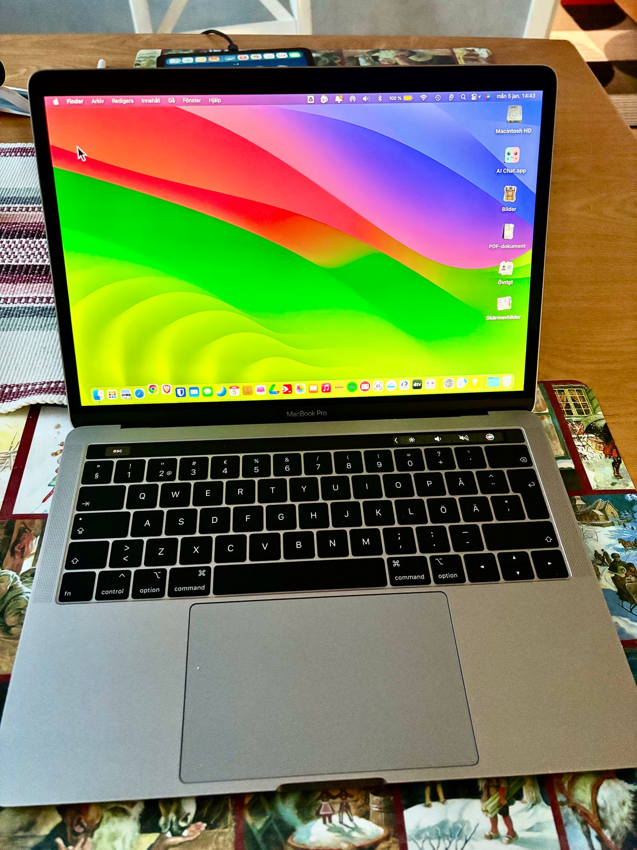 Apple MacBook Pro 13 tum Space Gray 256 GB SSD | Blocket