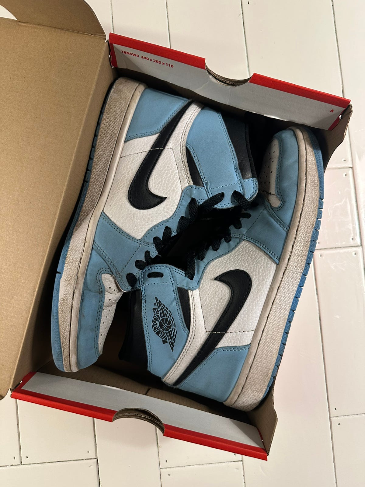 Nike Air Jordan 1 Retro High OG 'University Blue’ | Blocket
