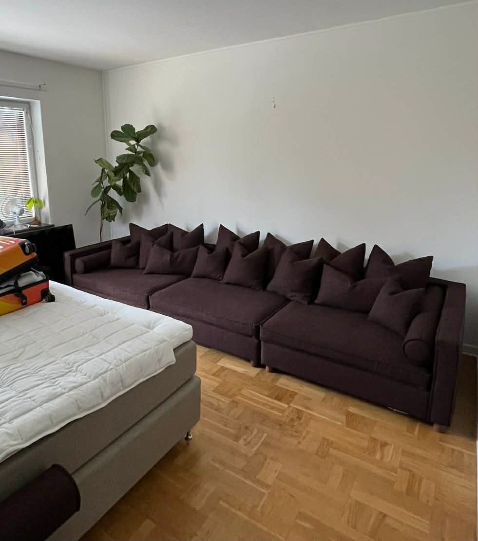 Bolia "Mr Big soffa" 3 moduler + fotpall med förvaring | Blocket