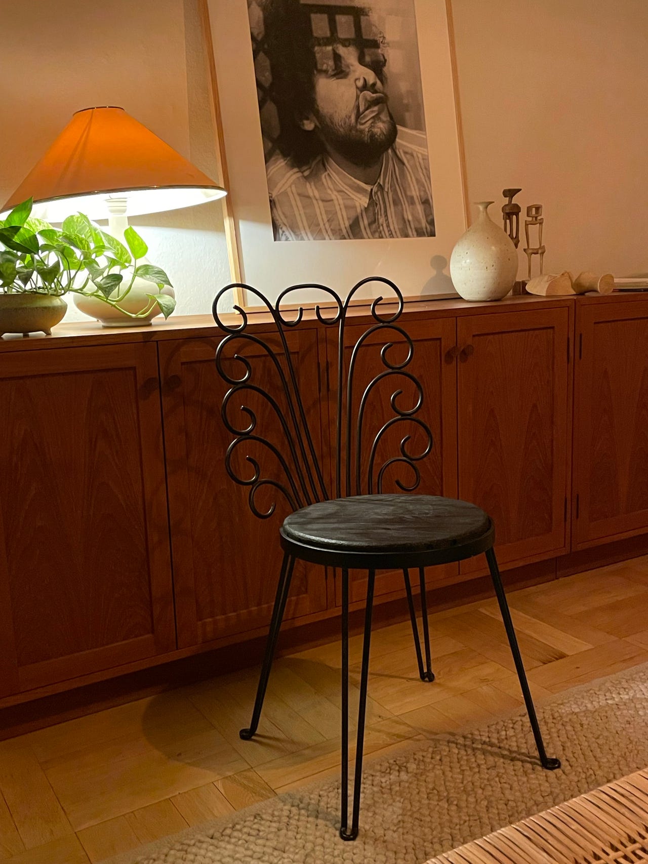 Stol i järn | Blocket