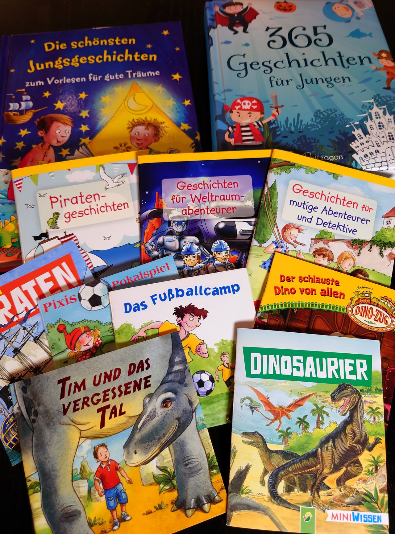 📚🦖 Tyska barnböcker för pojkar – äventyr, pirater, dinosaurier ...