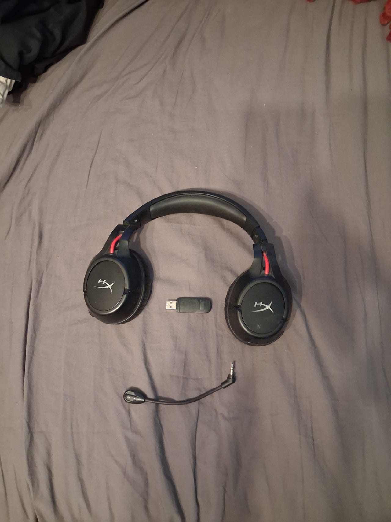 HyperX Cloud Flight trådlösa hörlurar svart | Blocket