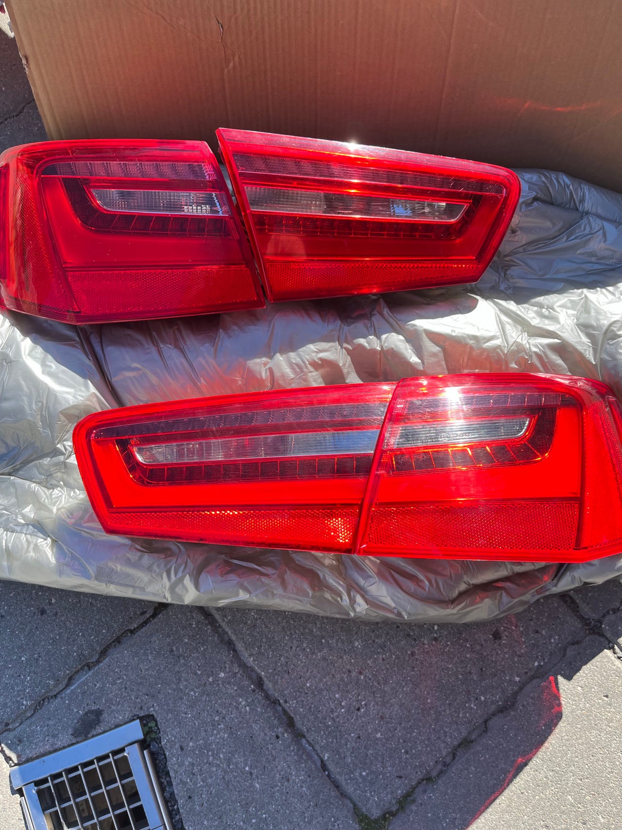 Audi A6 C7 Original Baklyktor (OEM) – Komplett set | Blocket
