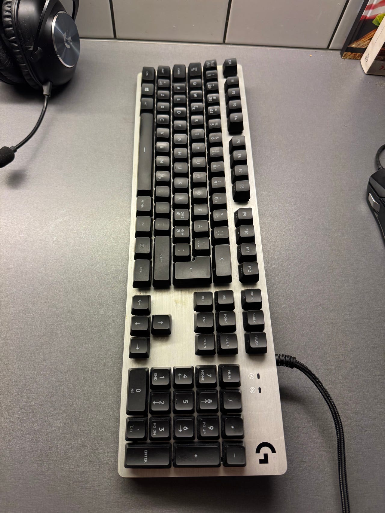 Logitech G413 mekaniskt gamingtangentbord (med numpad) | Blocket