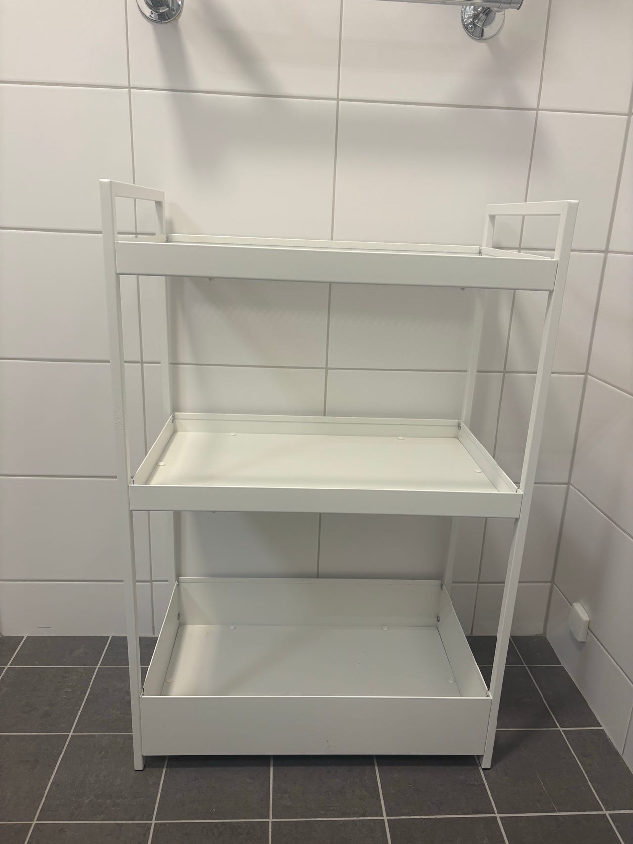 IKEA rullvagn vit 50x30 cm | Blocket