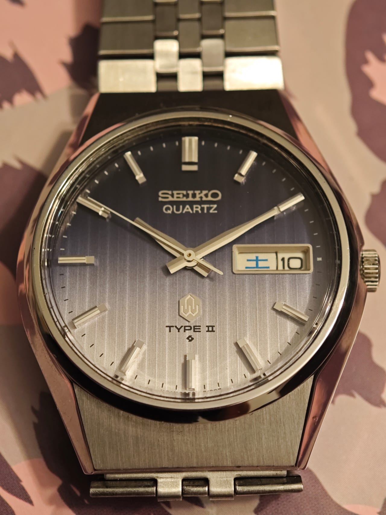 Raritet-Seiko Type II - Japansk trippel-dagvisning | Blocket