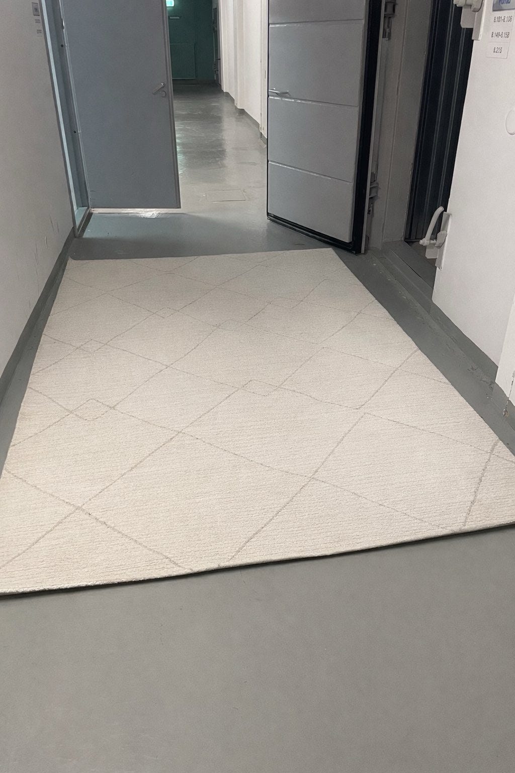 Matta Ikea kort lugg | Blocket