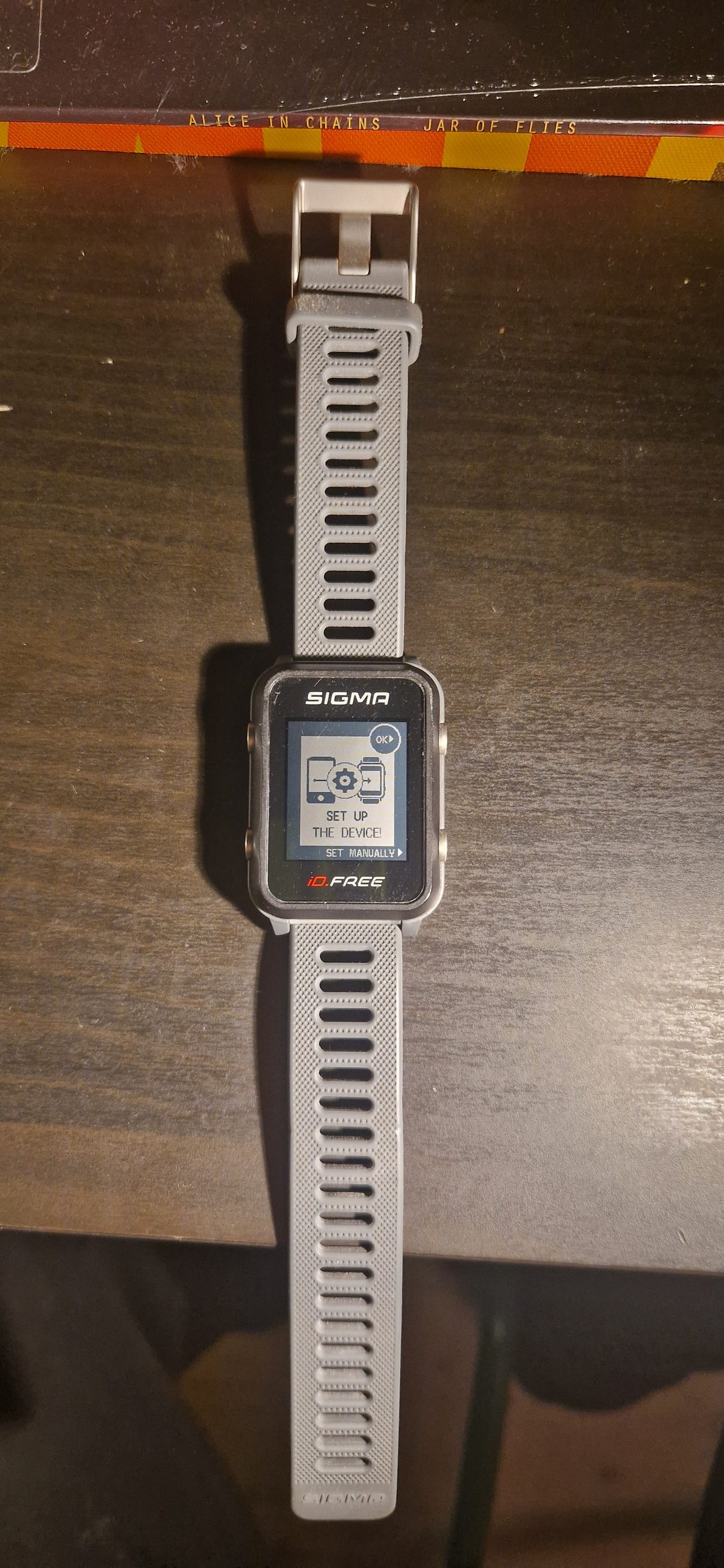 Sigma ID.free Pulsklocka grå | Blocket