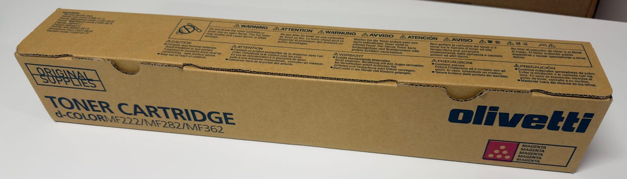 Olivetti Toner Cartridge B1038 d-COLOR MF222/MF282/MF362 Magenta | Blocket