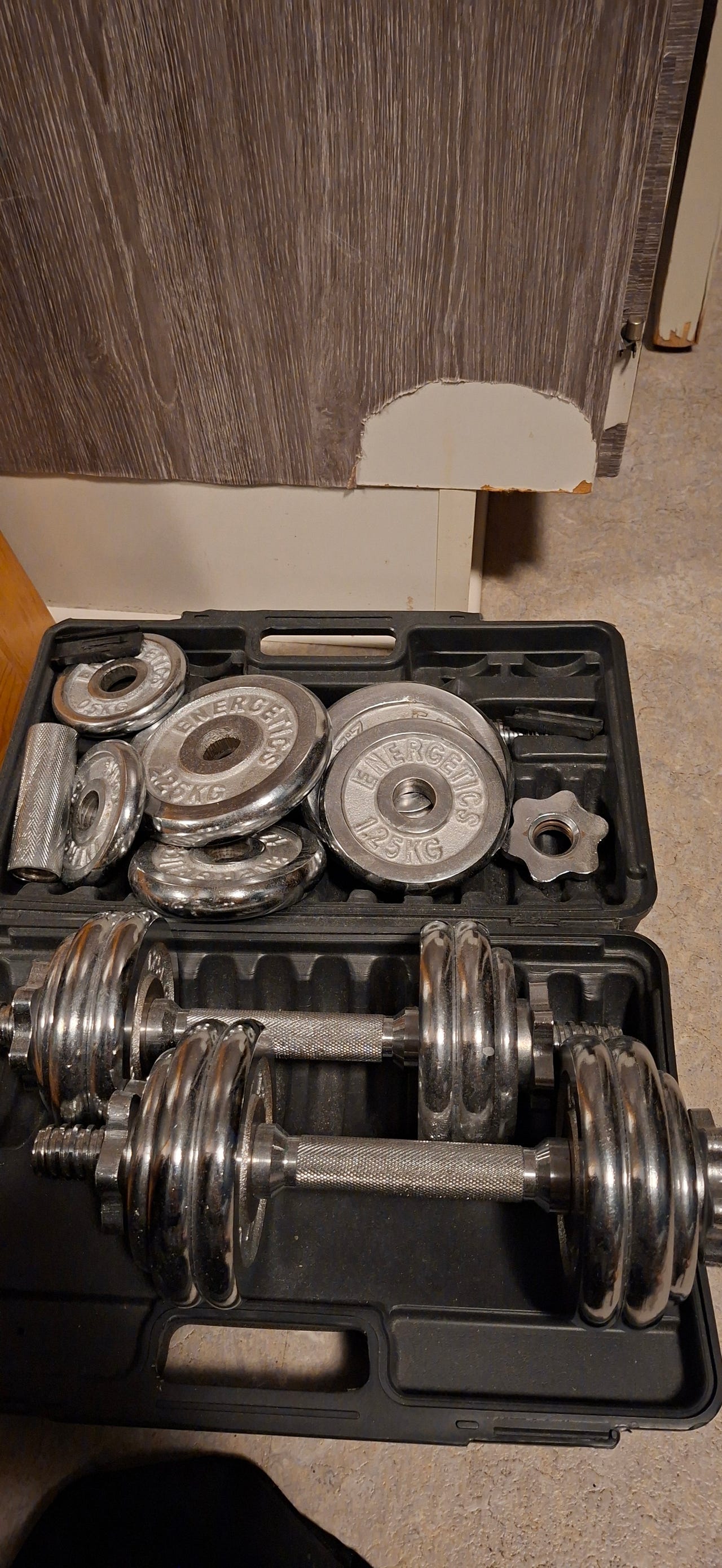 Energetics Power Box Full Body Workout hantelset i metall | Blocket