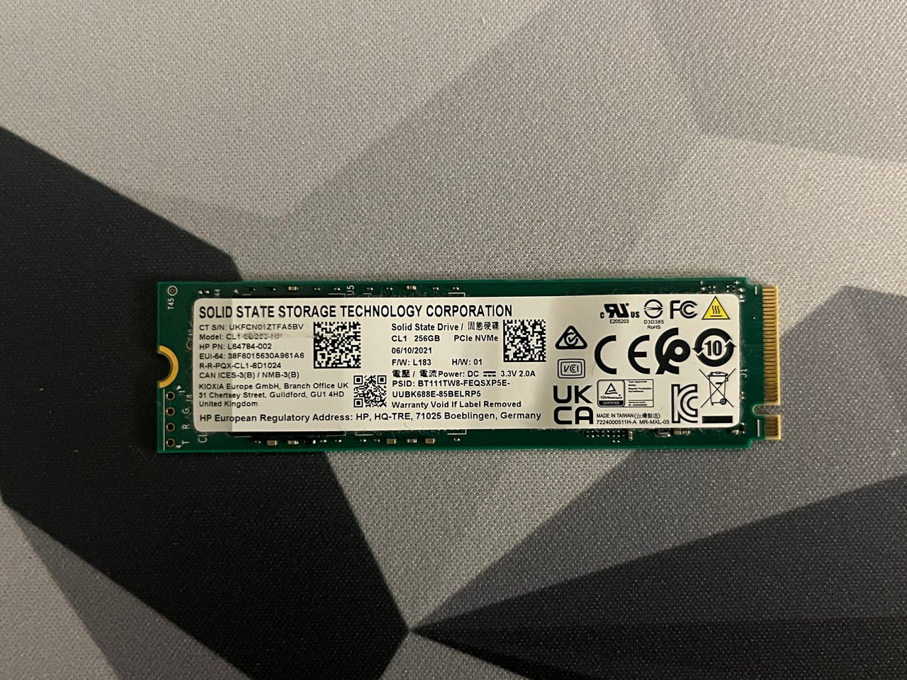 HP 256GB Nvme SSD | Blocket
