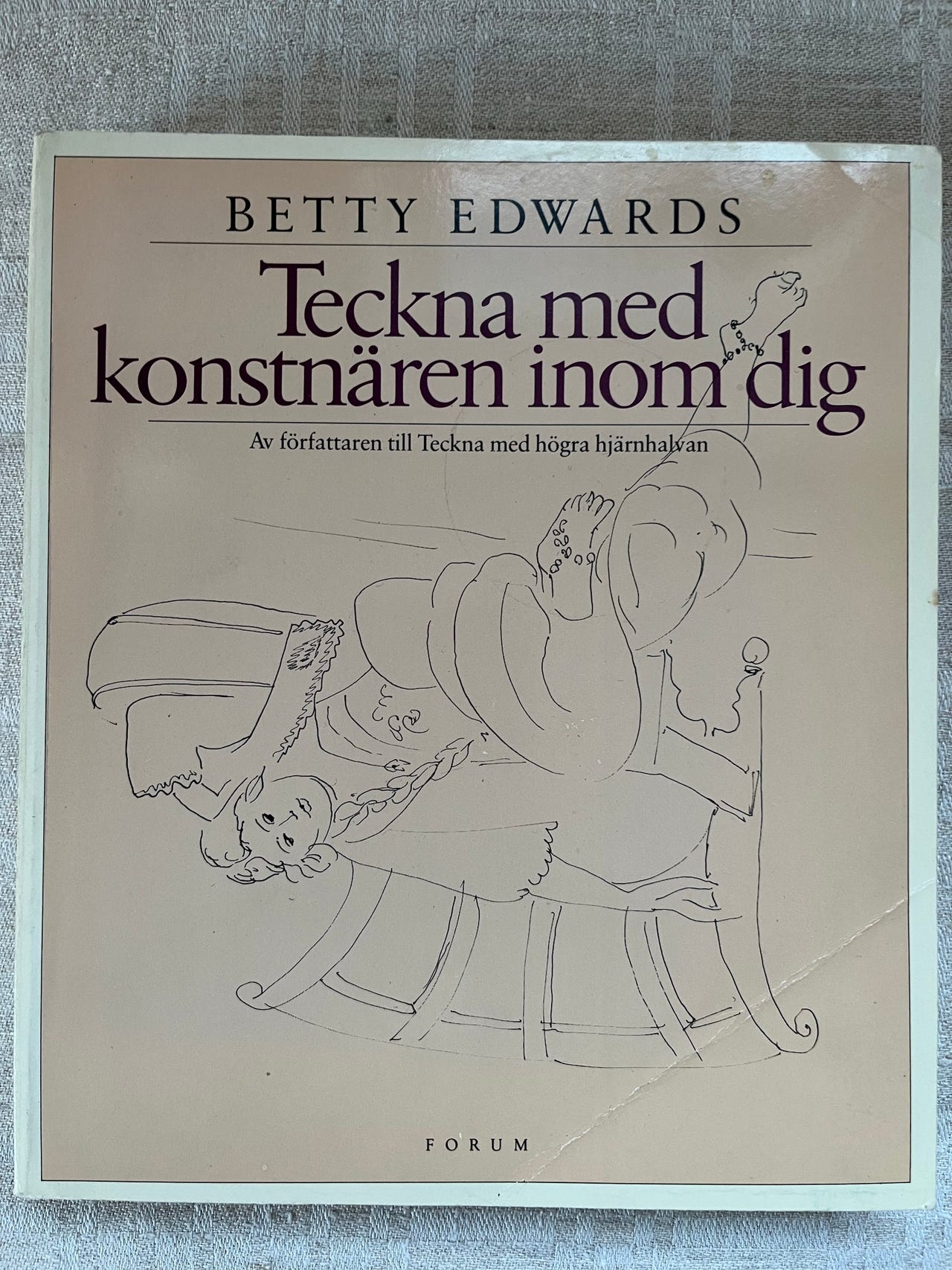 Betty Edwards Teckning Bok Teckna med konstnären inom dig | Blocket