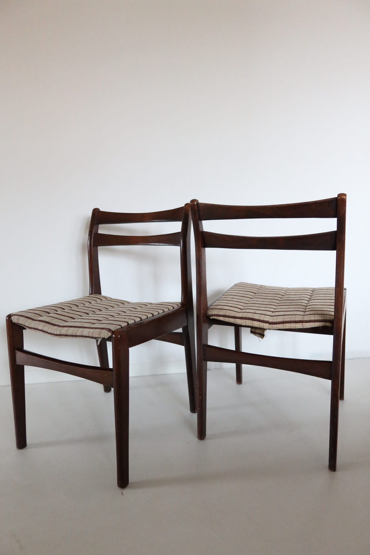 Set om 7 matstolar, matstolar stol, Dansk design, mid century, 1970 tal ...