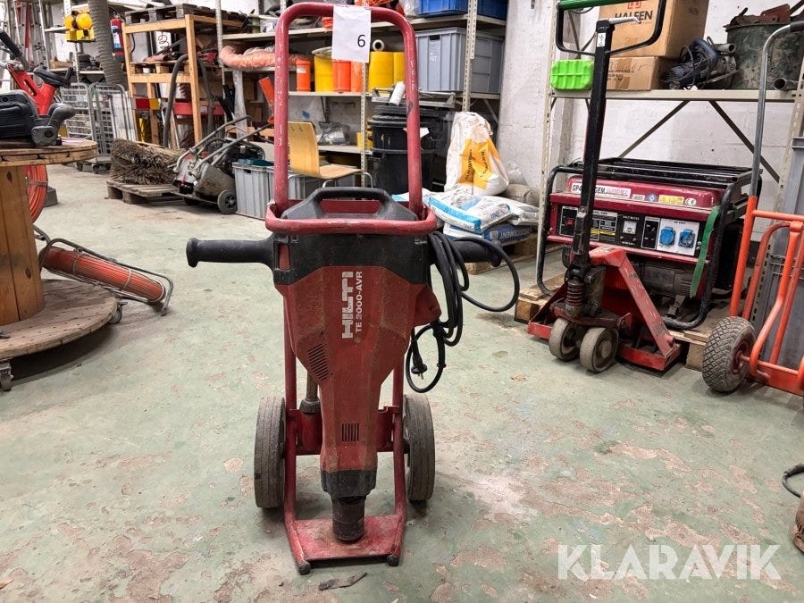 Borrmaskin Hilti Te 2000 -AVR med kärra & spe | Blocket