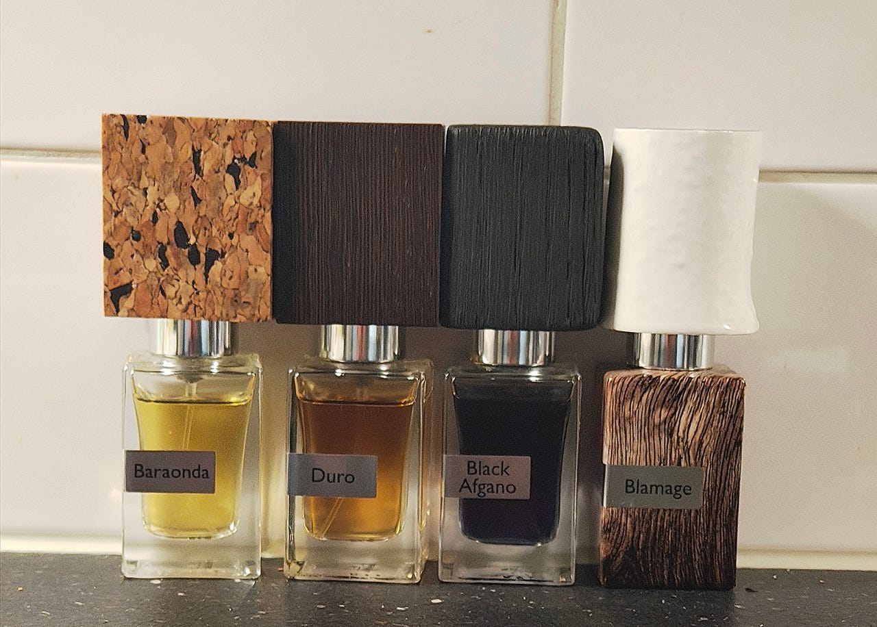 Nasomatto niche-parfymer: Black Afgano m.fl. | Blocket