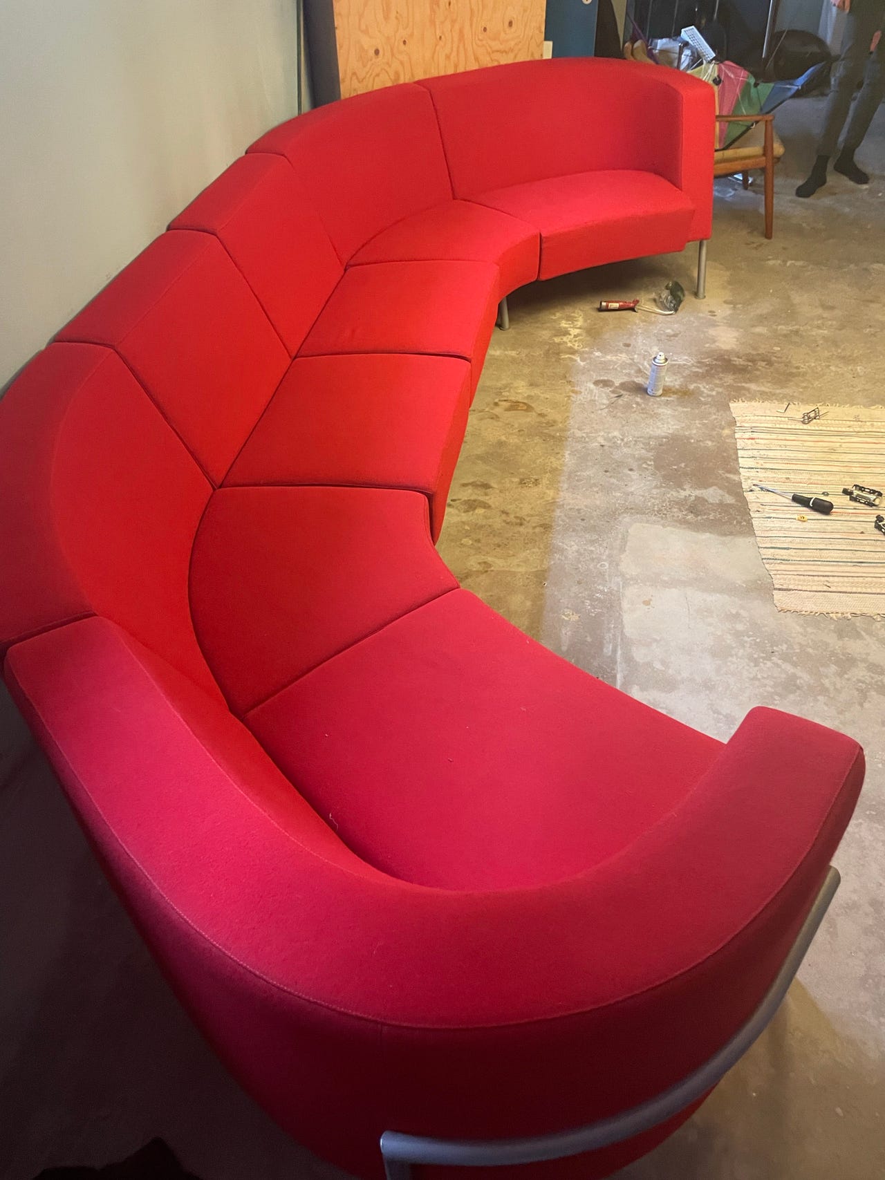 Stor soffa Kinnarps i U-modell | Blocket