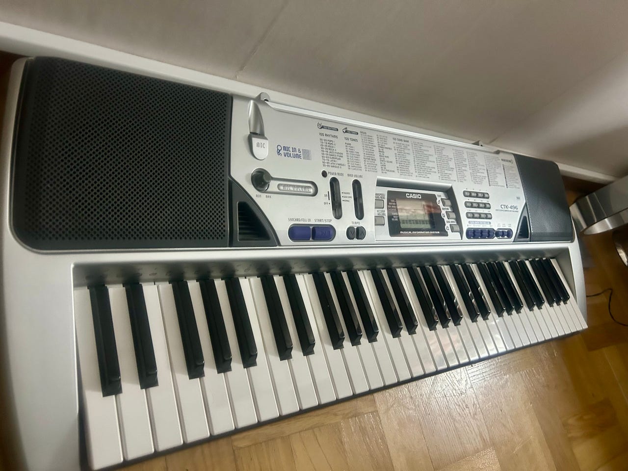 Casio CTK-495 Keyboard | Blocket