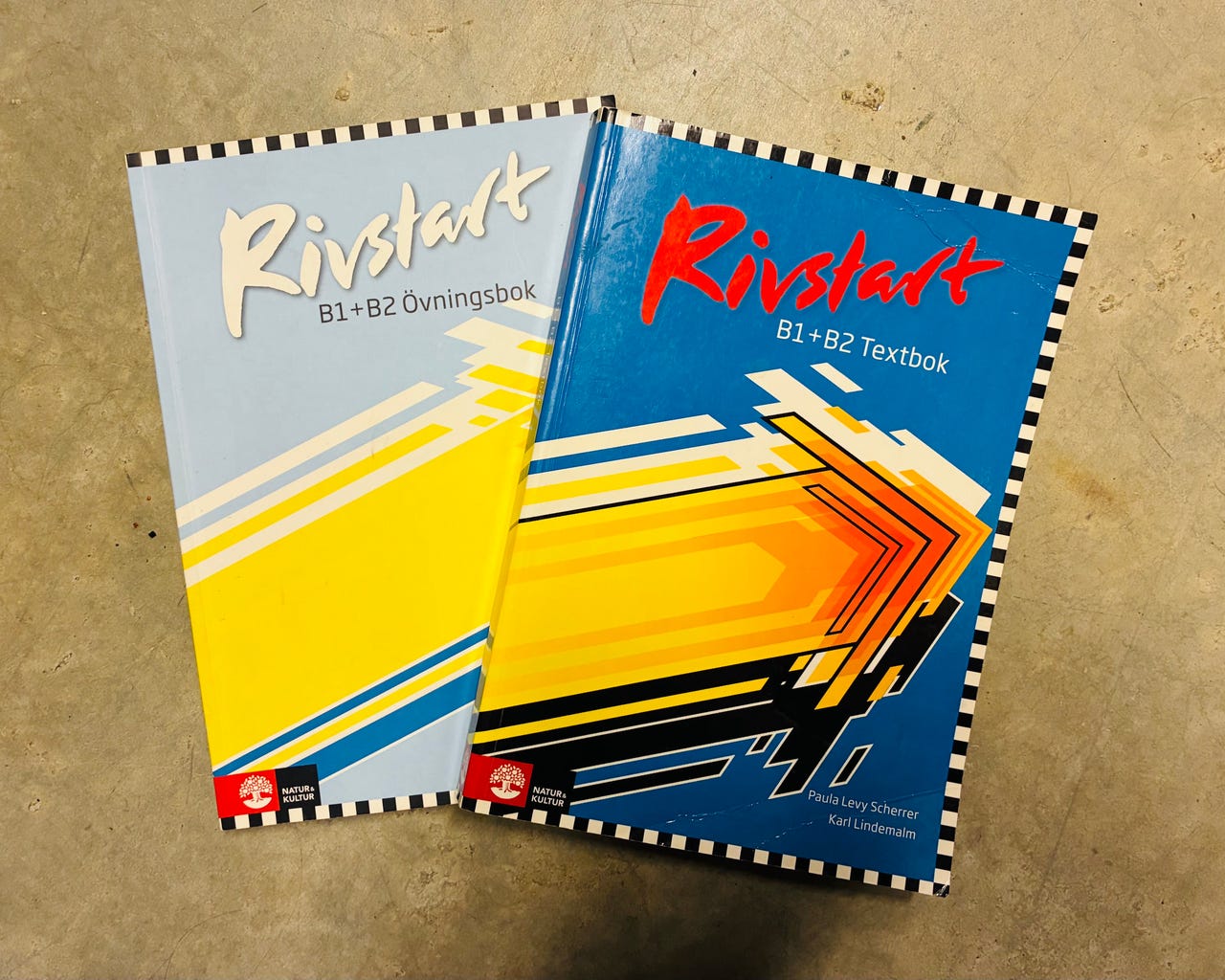 Rivstart B1+B2 – Textbok + Övningsbok (som nya) | Blocket