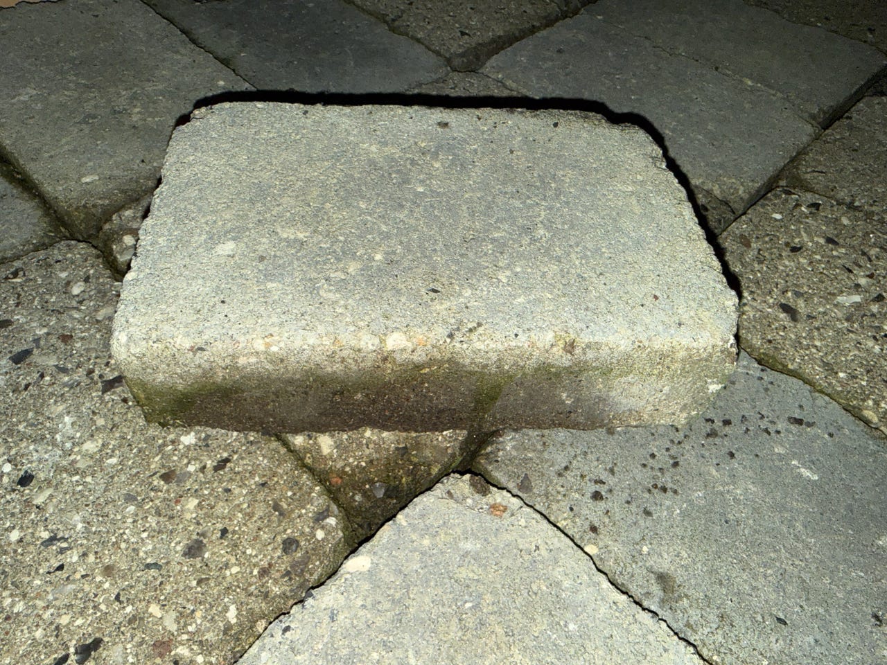 Betongmarksten 20 x 13 cm grå | Blocket