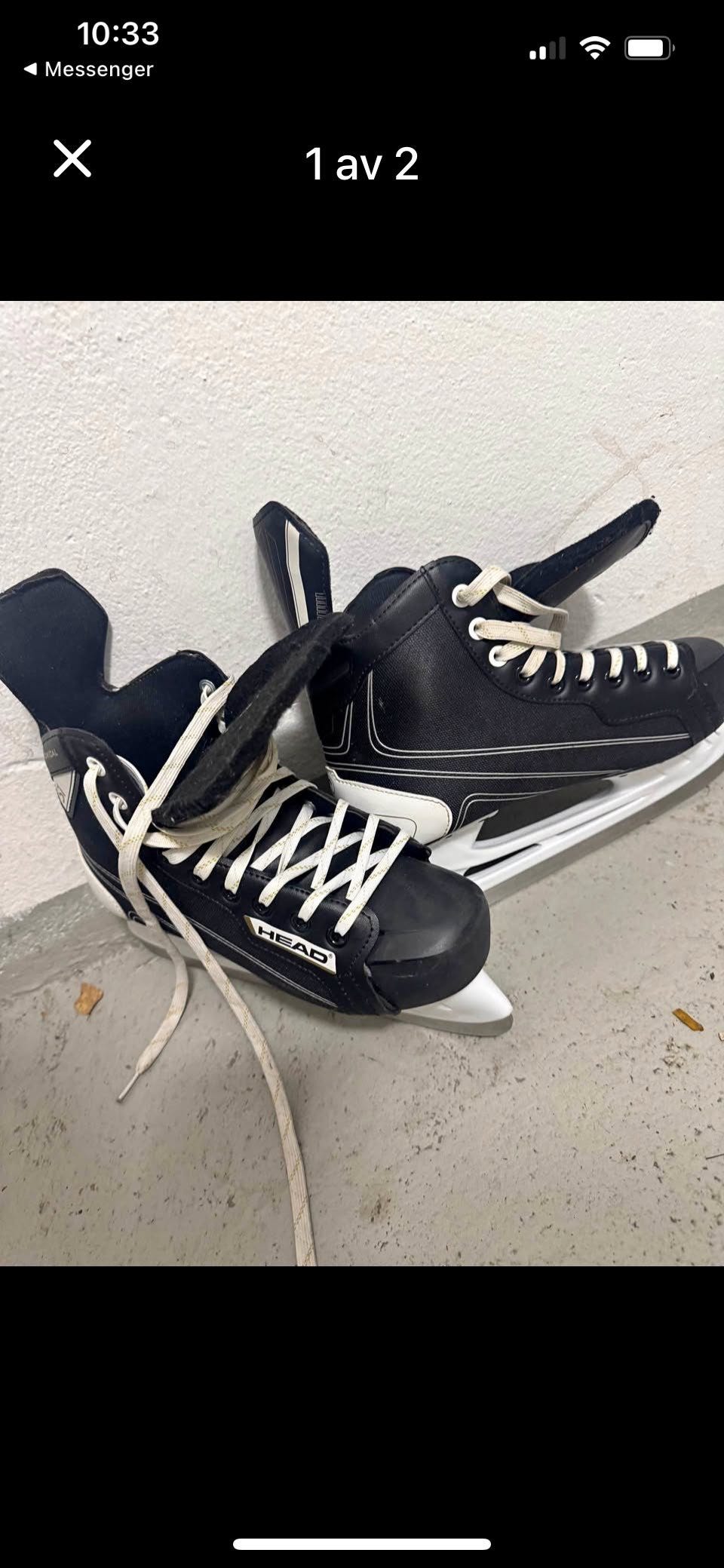 Bauer Ishockeyskridskor Svart | Blocket