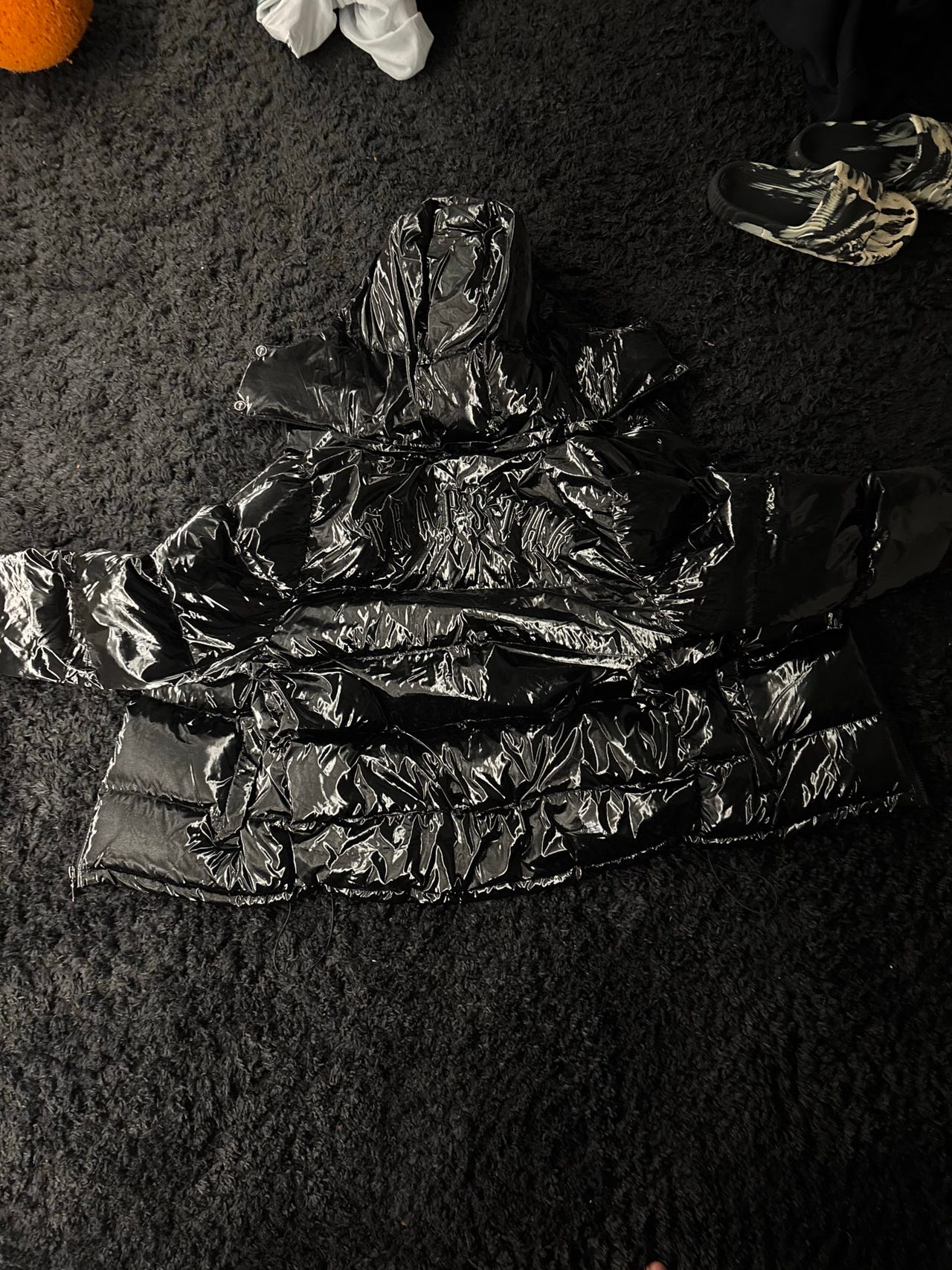 Trapstar Jacka Svart glansig | Blocket