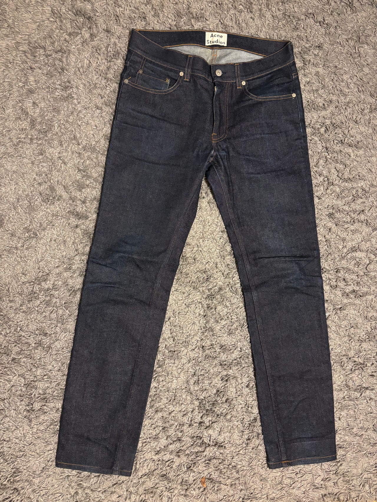 Acne Studios W31 L32 Japanese Indigo Selvedge Denim | Blocket