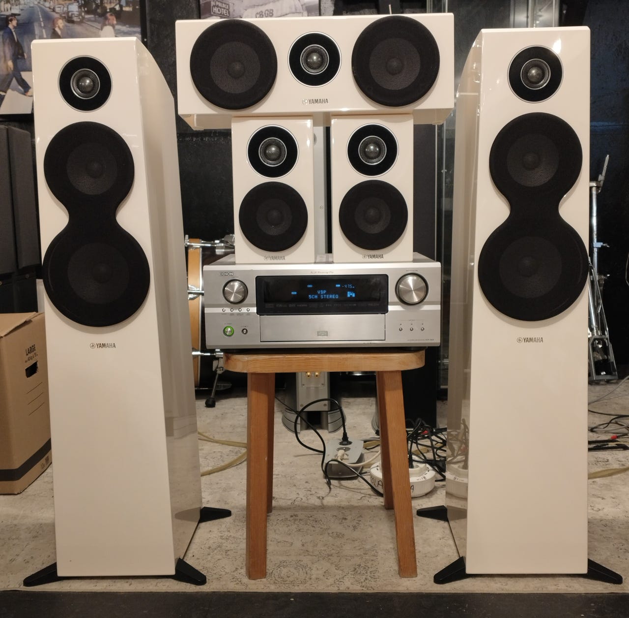 Yamaha NS-700 Högtalarsystem + Denon AVR-3806 7.1 | Blocket