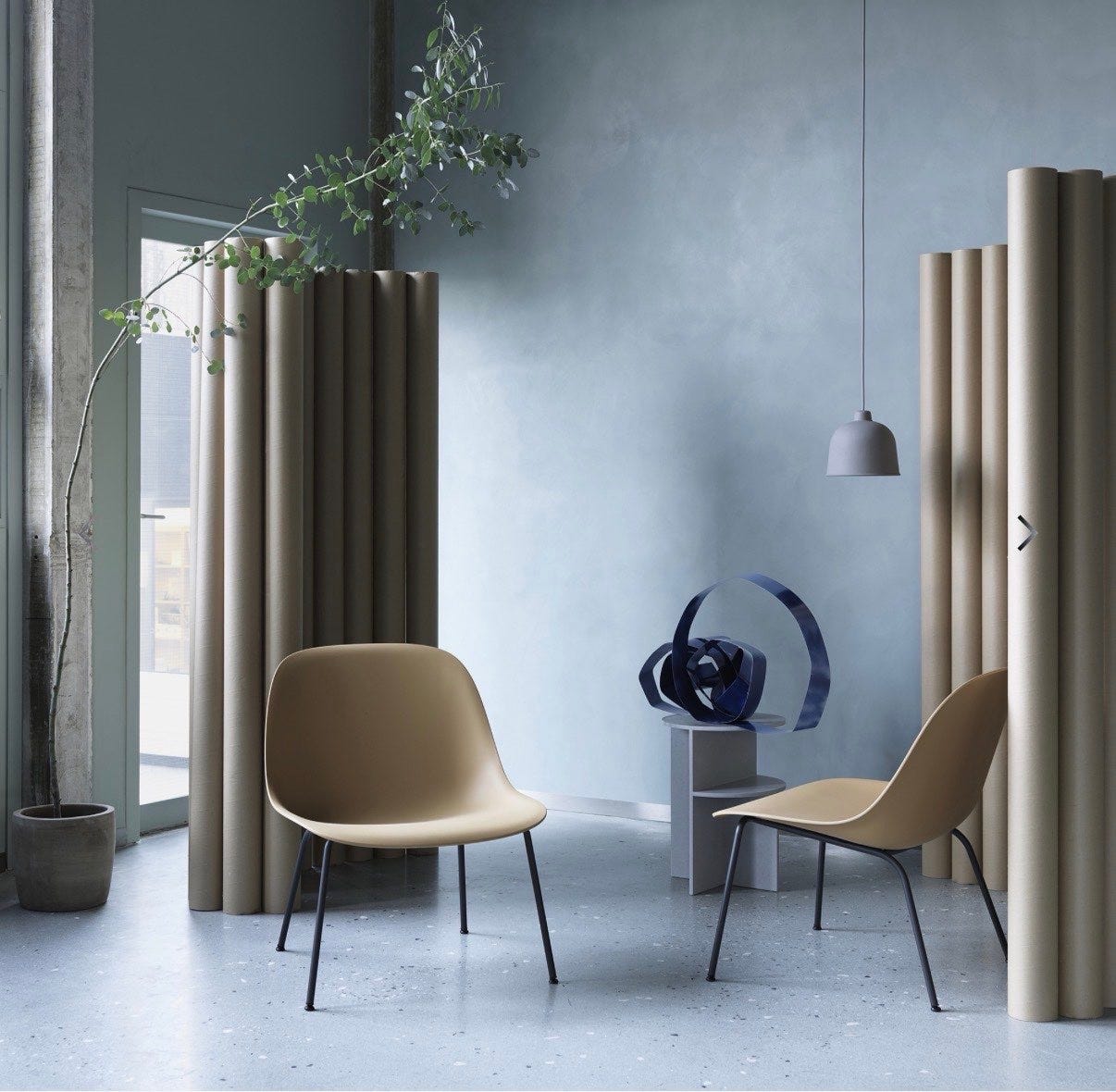 2st Muuto Fiber Lounge Chair | Blocket