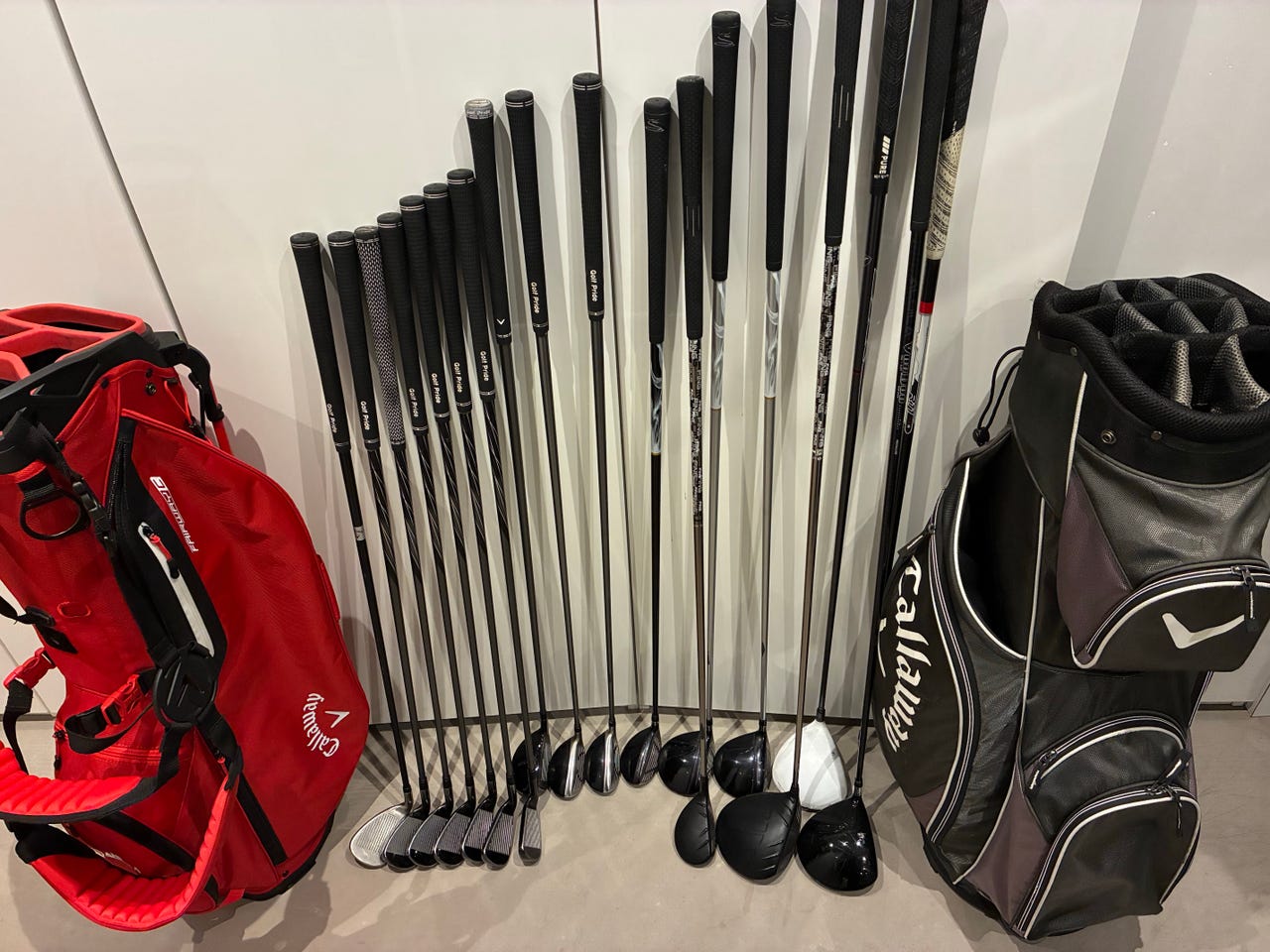 Golfset + bag Callaway, Cobra, Ping och TaylorMade | Blocket