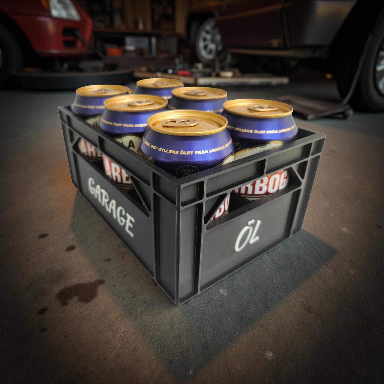 Mini ölback 6-Pack (GARAGE ÖL) | Blocket