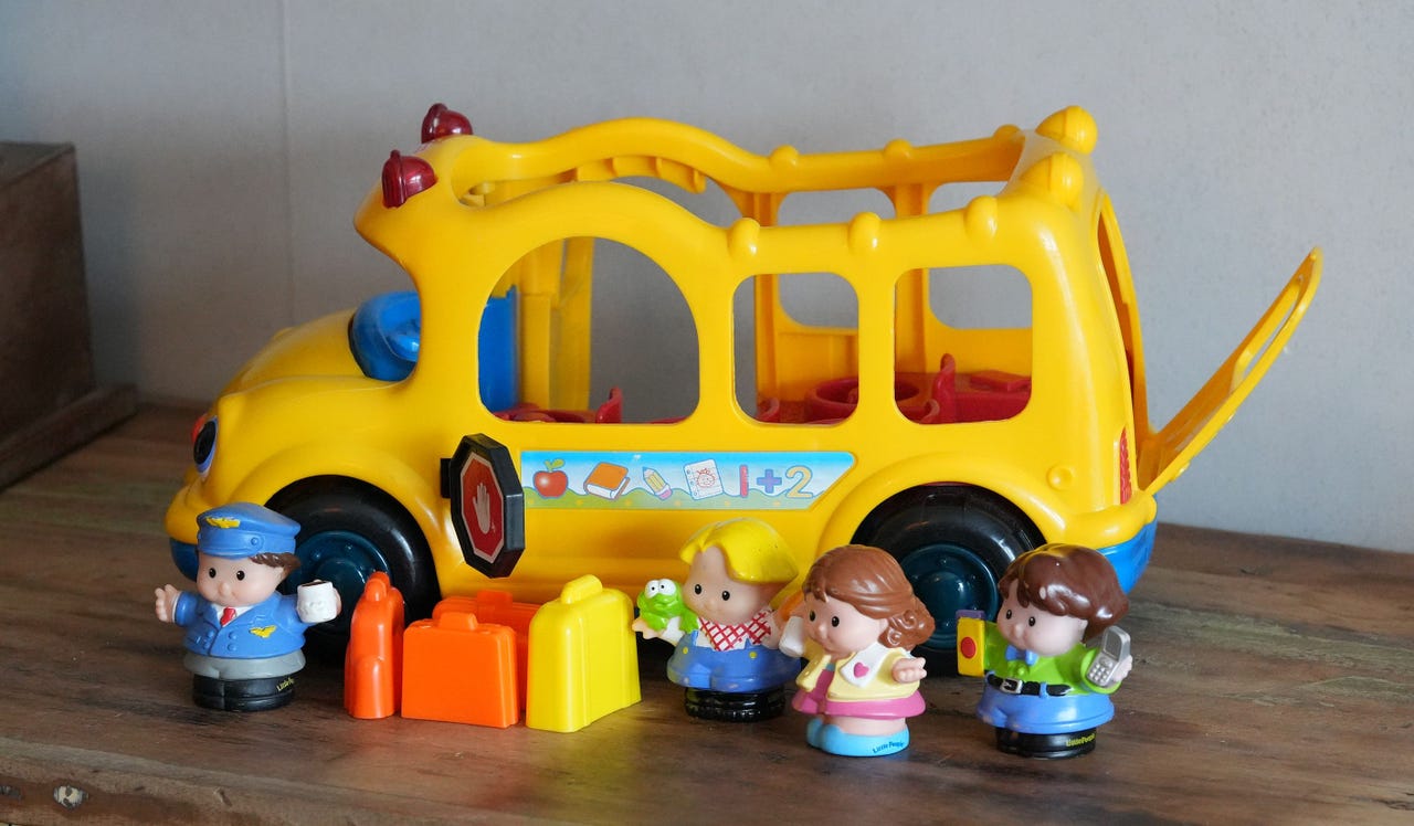 Fisher Price little people Skolbuss | Blocket