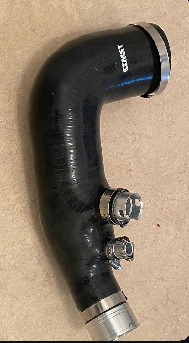 MST Performance Intake Pipe for 2.0L B48 G20 BMW Turbo | Blocket