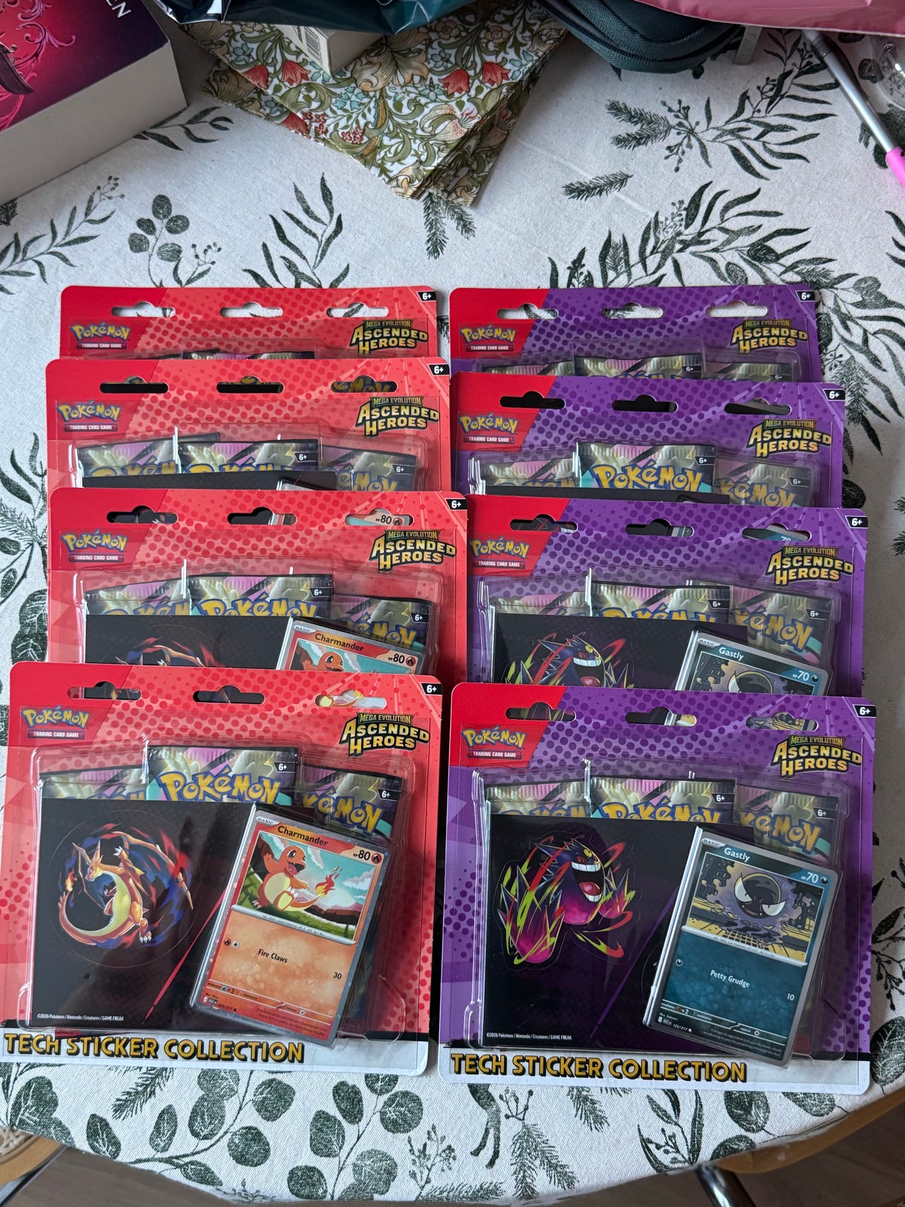 8st Ascended Heroes 3-pack Tech Blister Booster Packs | Blocket