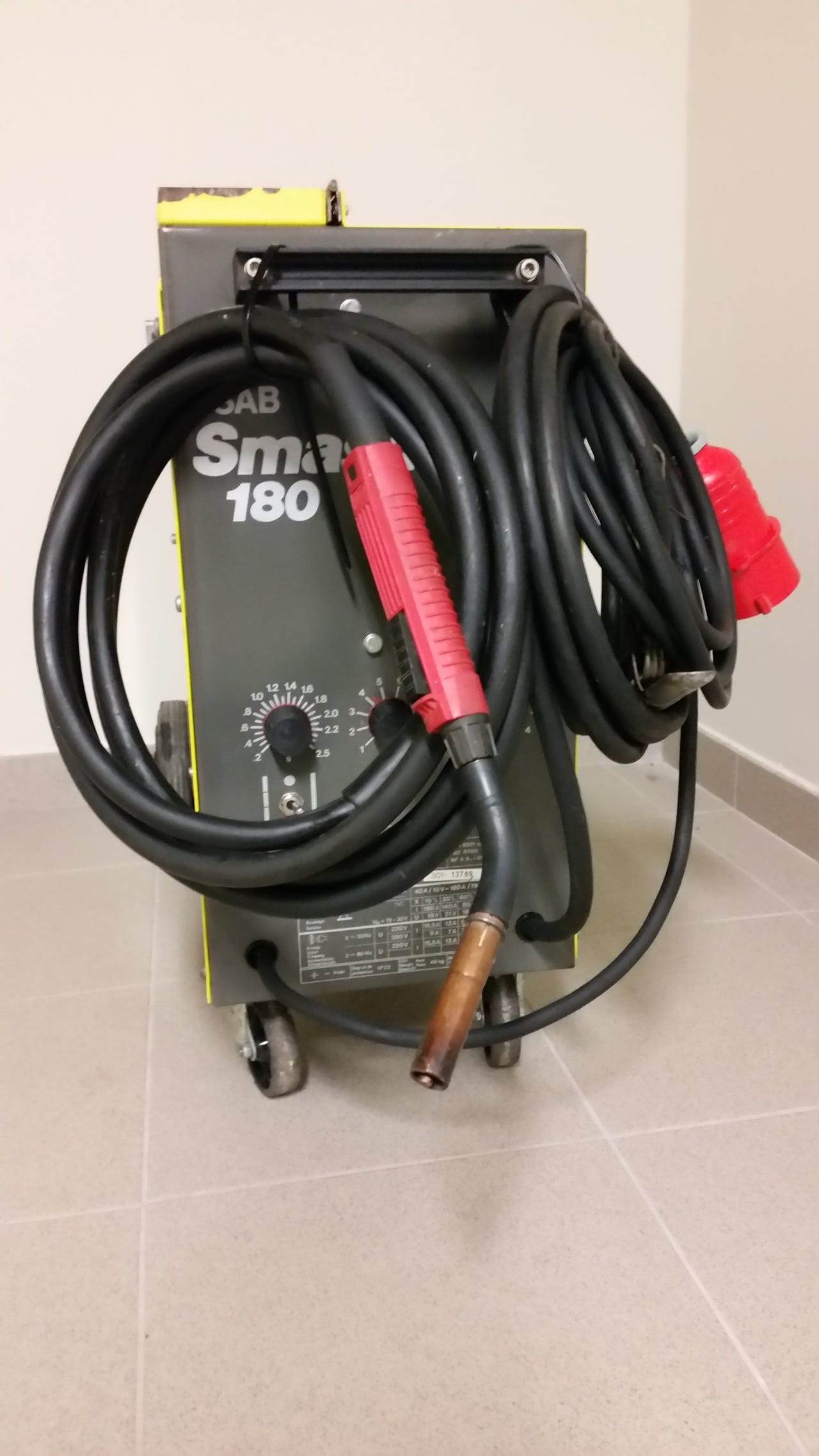 ESAB SMASHWELD 180 KVALITETSSVETS | Blocket