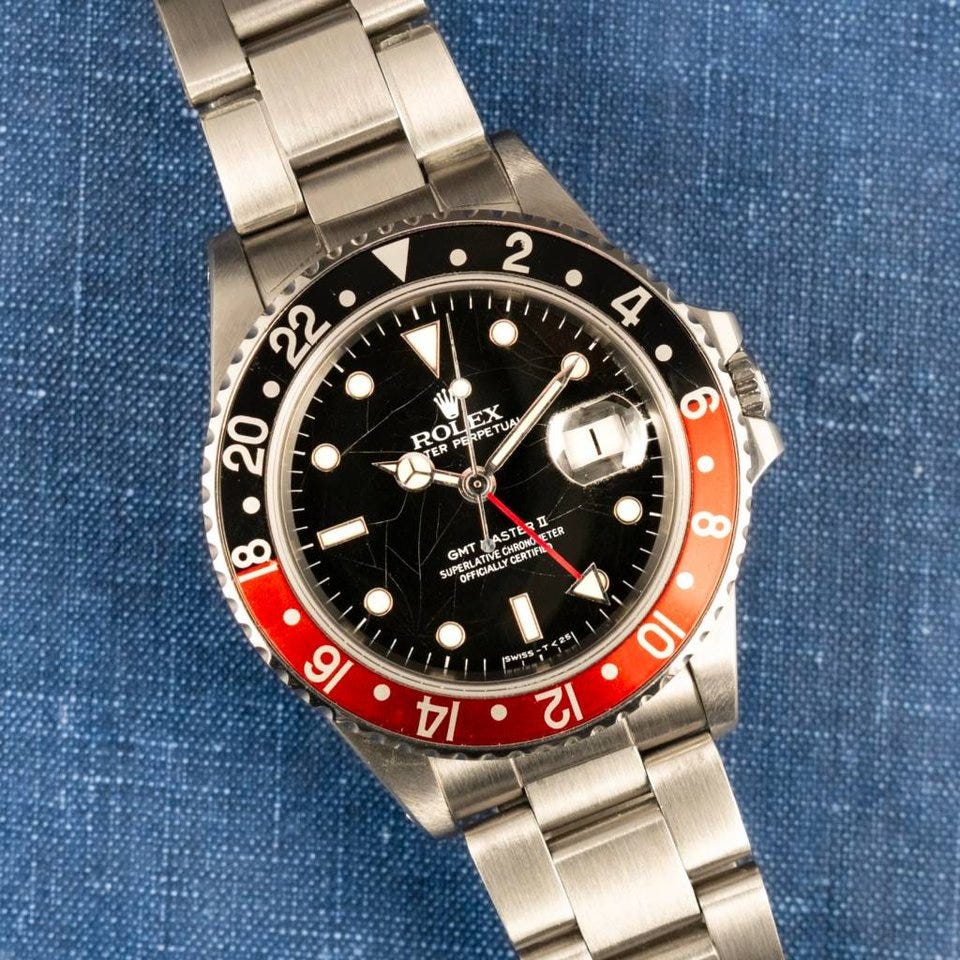 Rolex GMT-Master II 16760 Spider Dial | Blocket