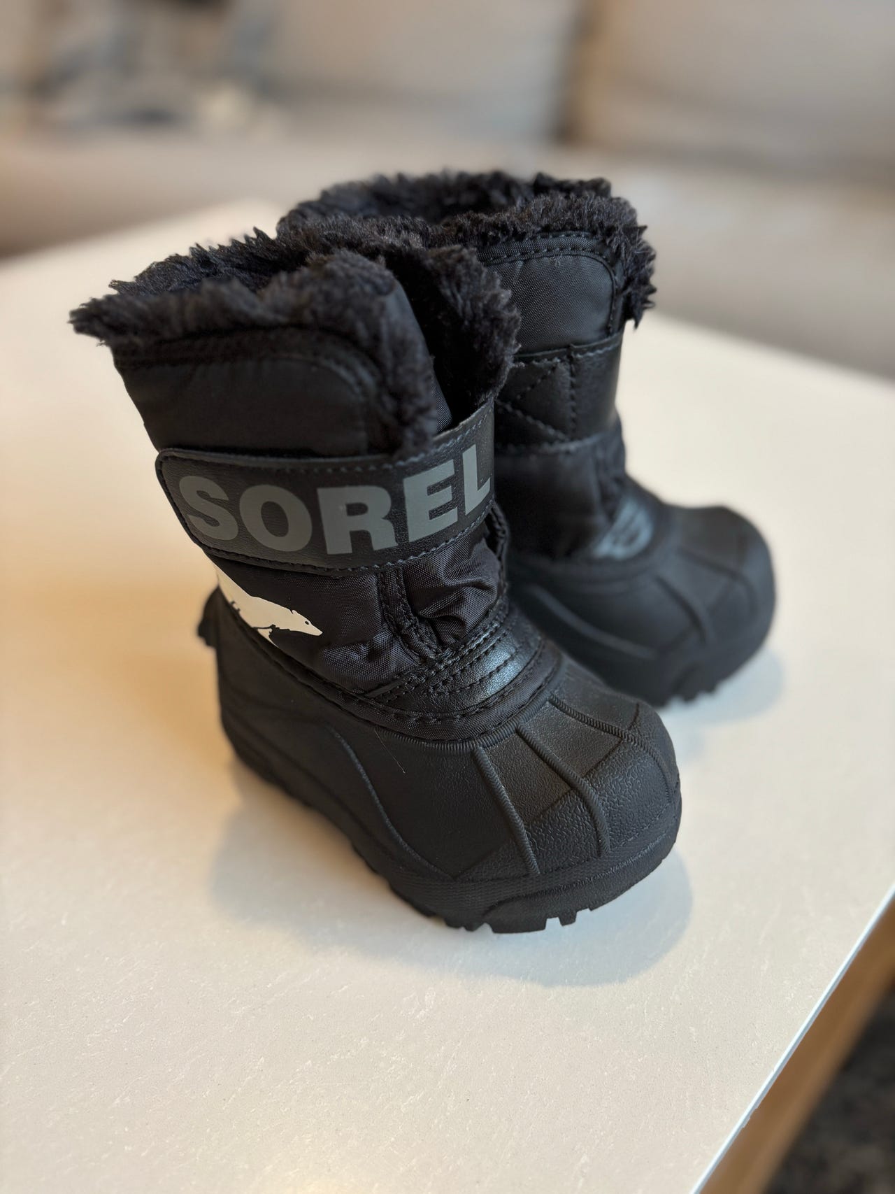 Sorel vinterskor barn stl 22 – i princip nyskick | Blocket