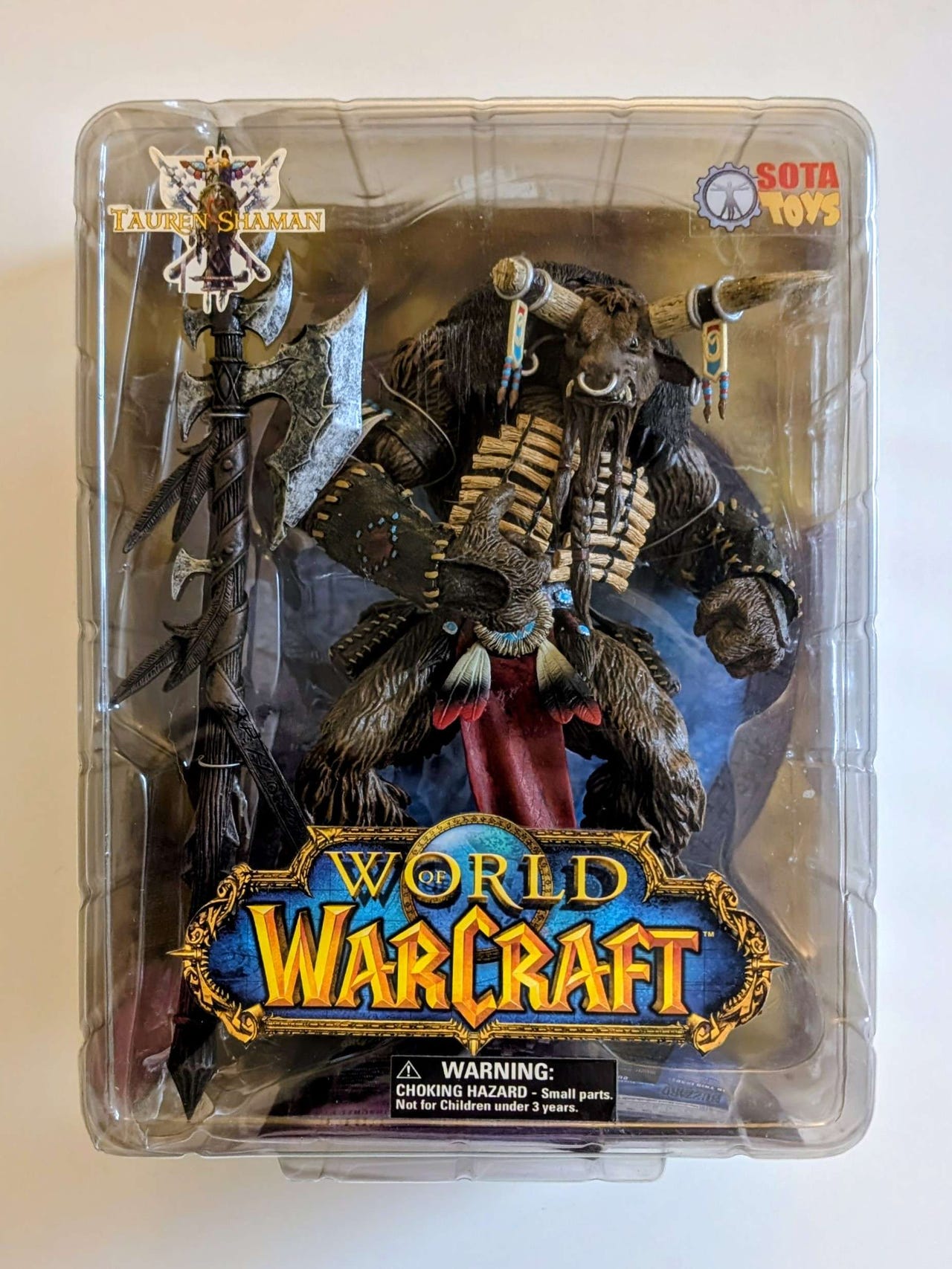 Tauren Shaman Action Figure, World of Warcraft (WoW) - Sota Toys 2004 ...